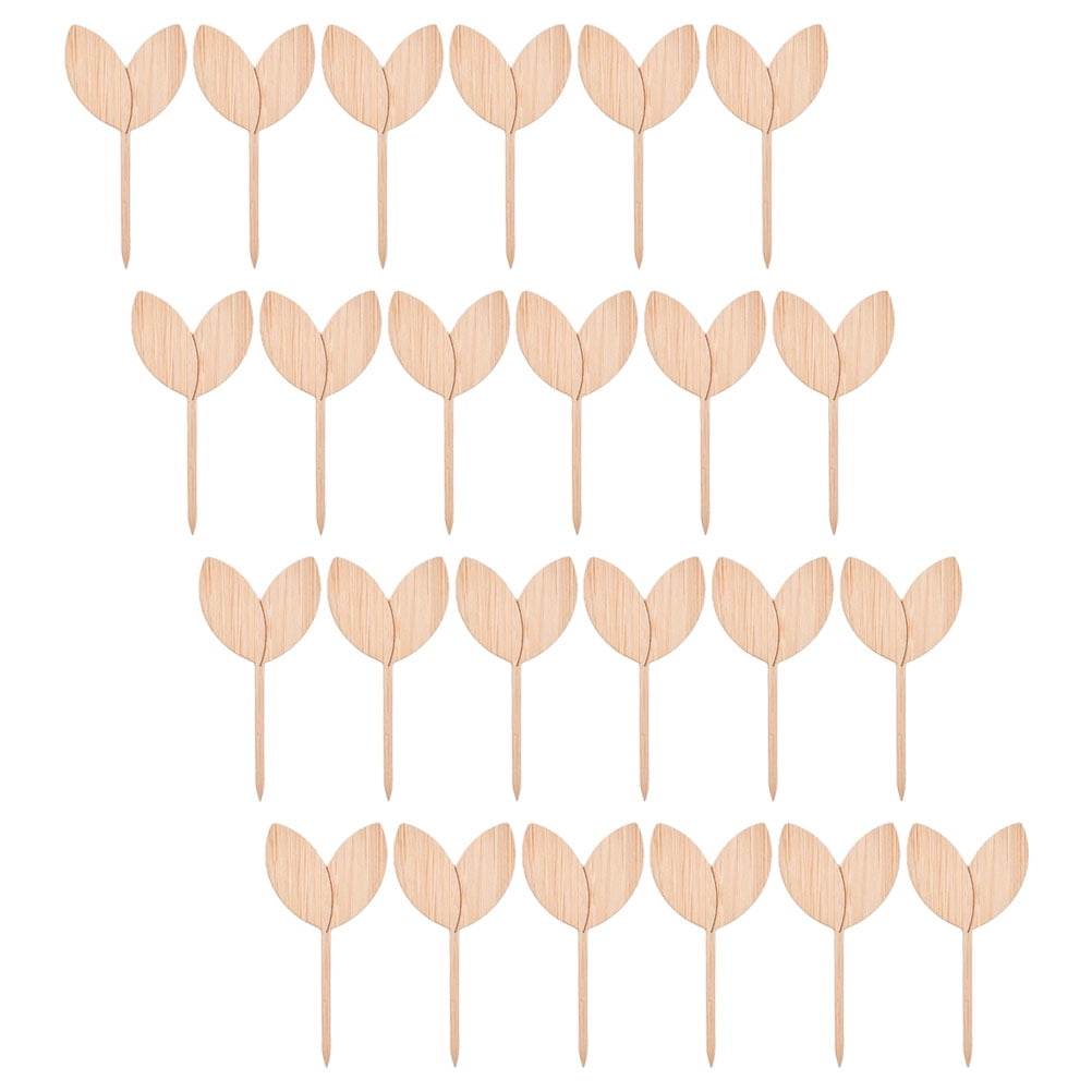WHAMVOX 40 Pcs Plant Tags for Garden Stake Wooden Plant Label 12.00X6 ...