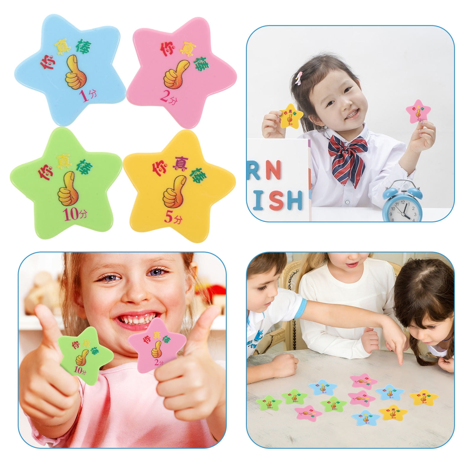 WHAMVOX You Are Awesome Reward Tokens 40pcs Plastic Decorate for Kids ...