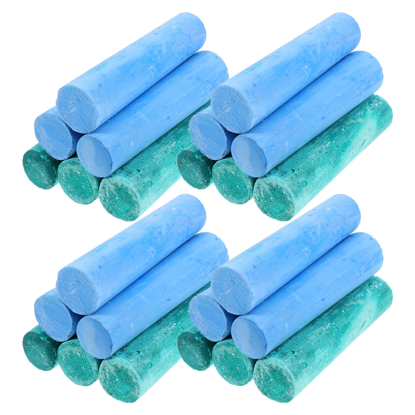 WHAMVOX 40pcs Washable Jumbo Chalks Outdoor Sidewalk Chalk Drawing ...