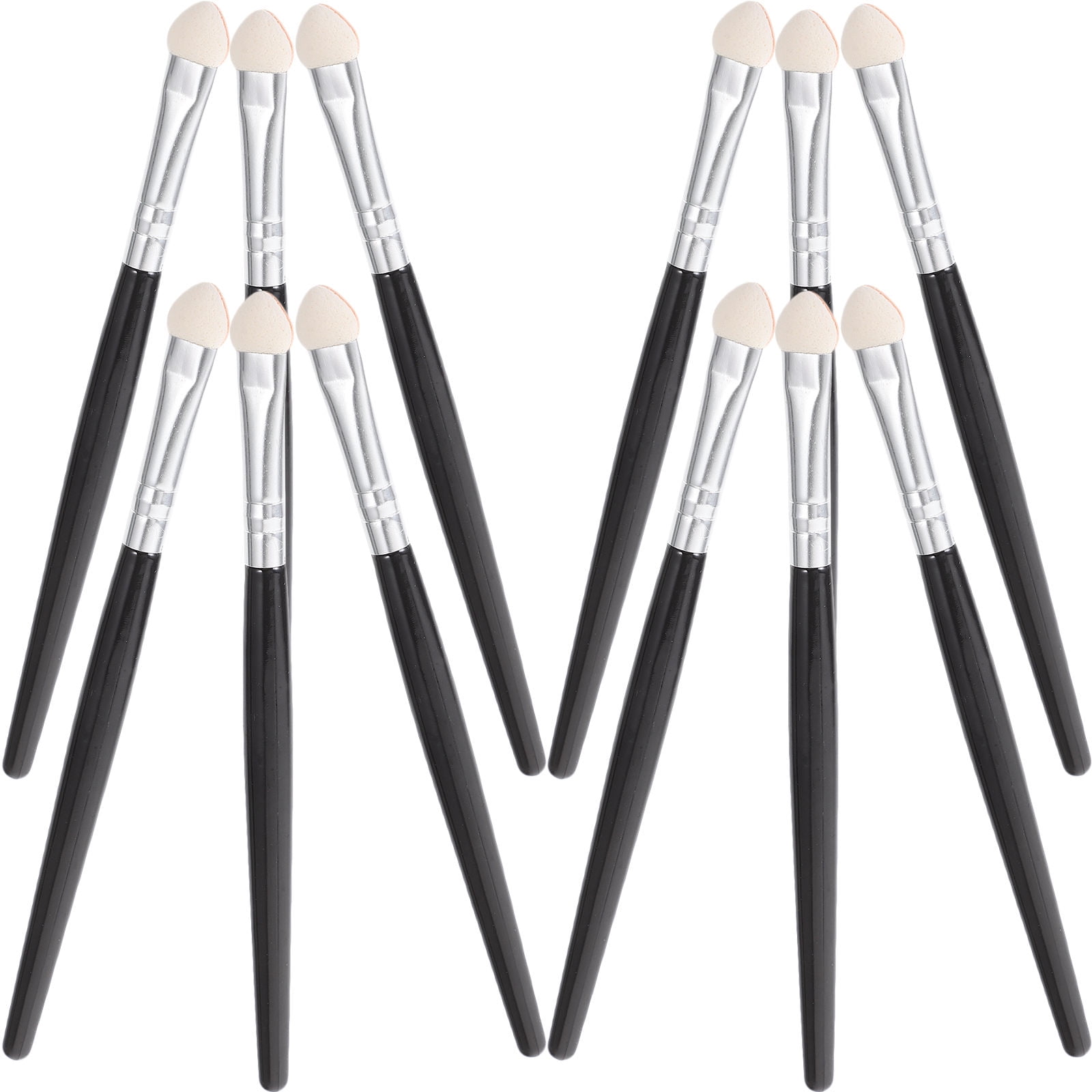 WHAMVOX 48Pack Plastic Paint Brushes Multi-Use Sponge Brush for Color ...