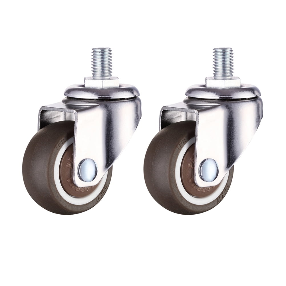 WHAMVOX 4PCS Sofa Office Chair Wheel Rubber Universal Swivel Caster ...