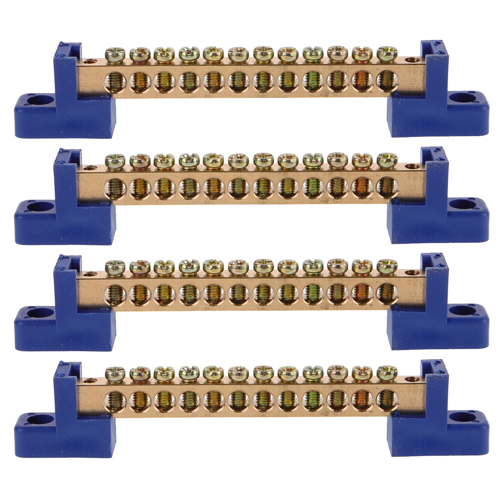 WHAMVOX 4Pcs Copper Terminal Connector Copper Bar For DIY Enthusiasts ...