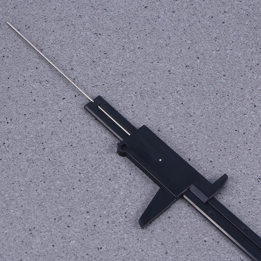 WHAMVOX 4Pcs Plastic Mini Caliper Metric Portable Sliding Pocket ...