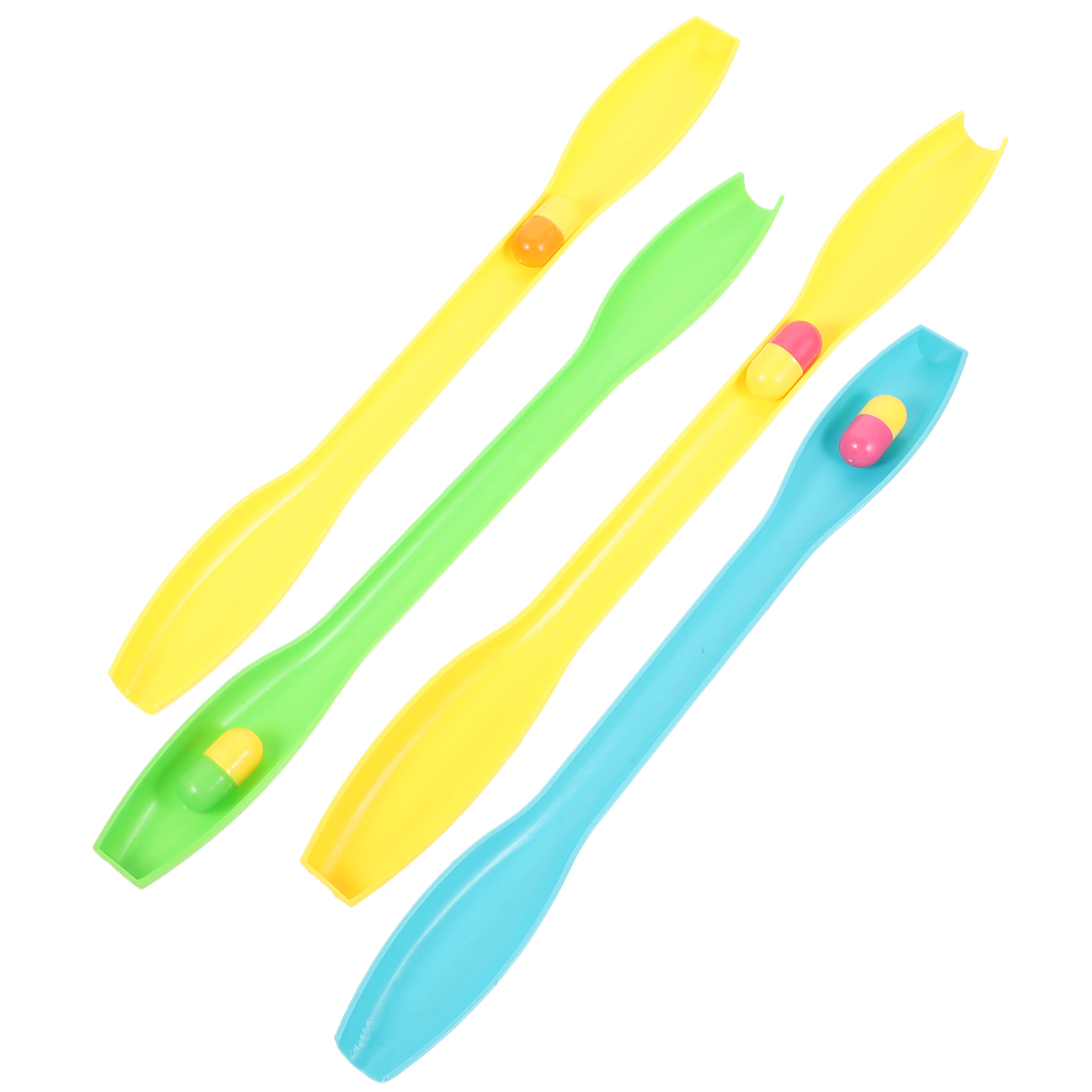 WHAMVOX 4Pcs Portable Track Bead Toy Educational for Toddlers Plastic ...