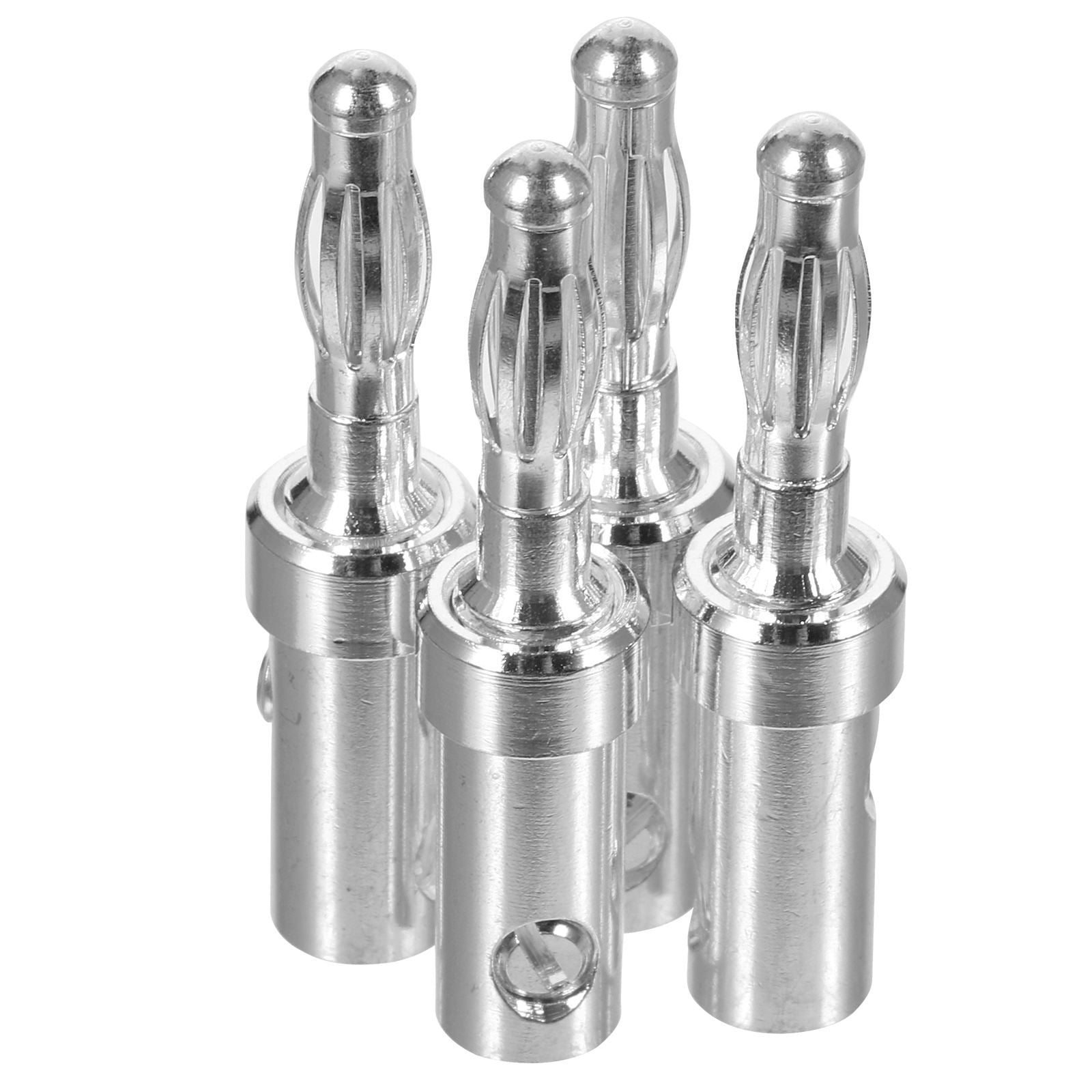 WHAMVOX 4pcs Banana Plug Connector For Amplifier Sound System 4mm ...
