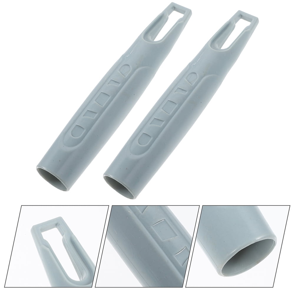 WHAMVOX 4pcs Broom Mop Handle Grip Dustpan Pole End Cap Replacement ...