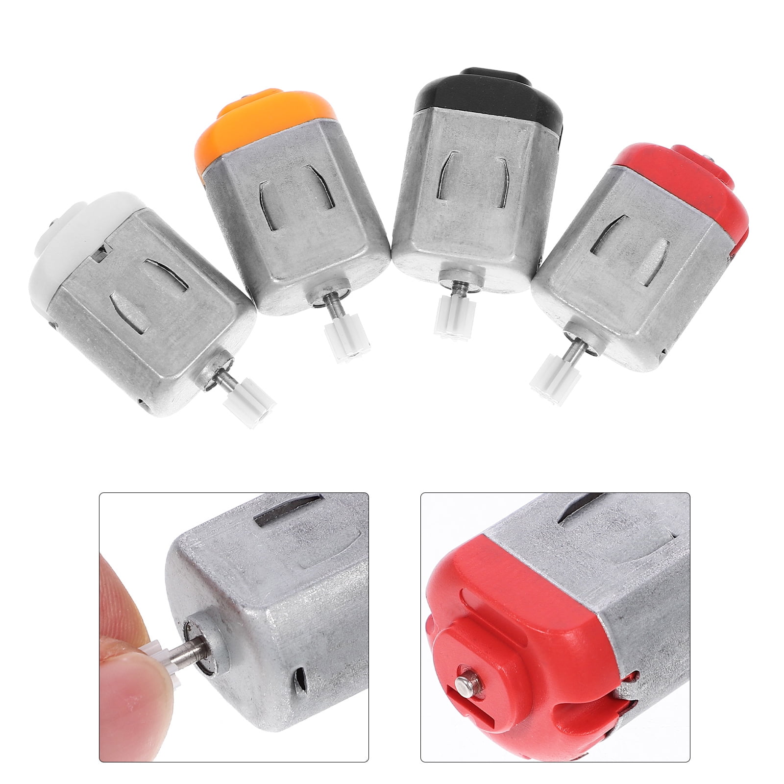 WHAMVOX 4pcs DIY Motor Science Projects Motor Electric Motor Science ...