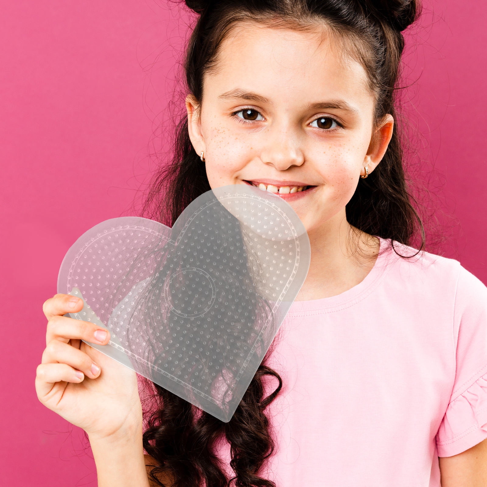 WHAMVOX 4pcs Diy Child Stencil Puzzle Kit 4pcs Transparent Geometric ...