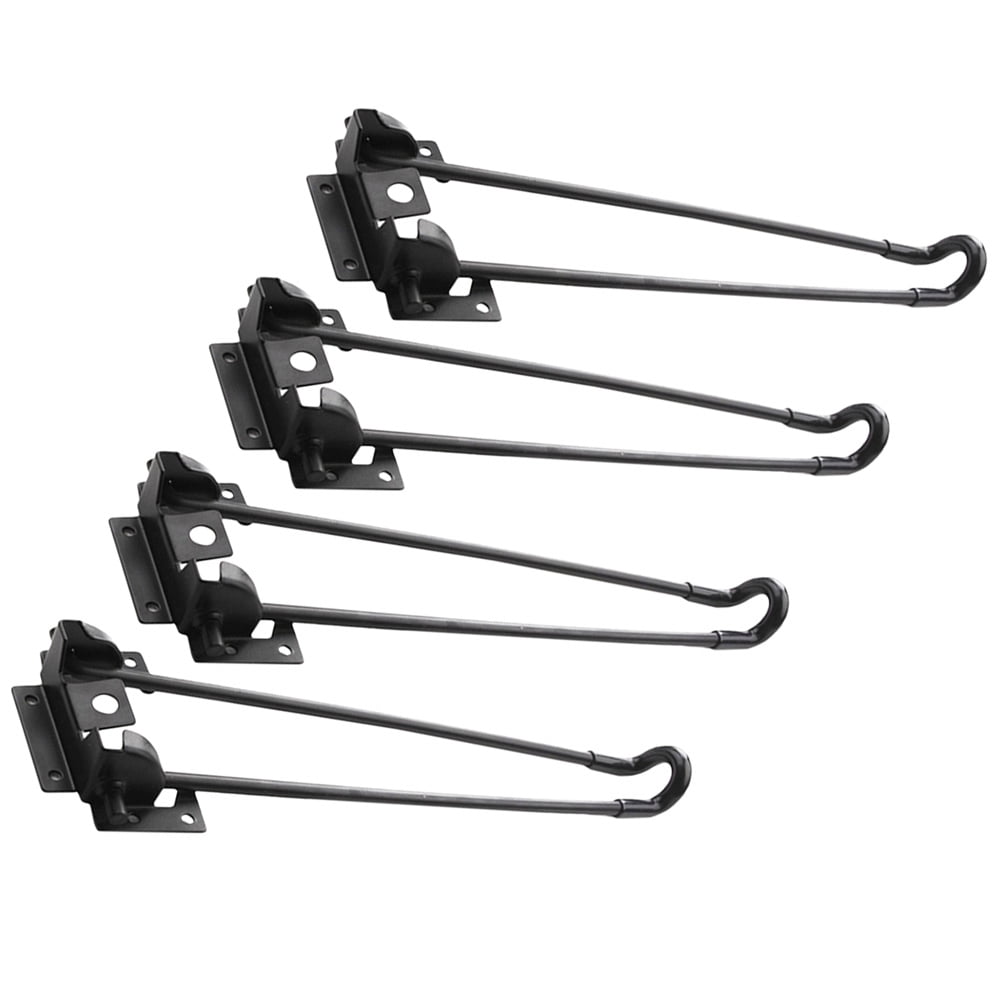 WHAMVOX 4pcs Folding Table Leg Replacement Metal Furniture Leg Part ...