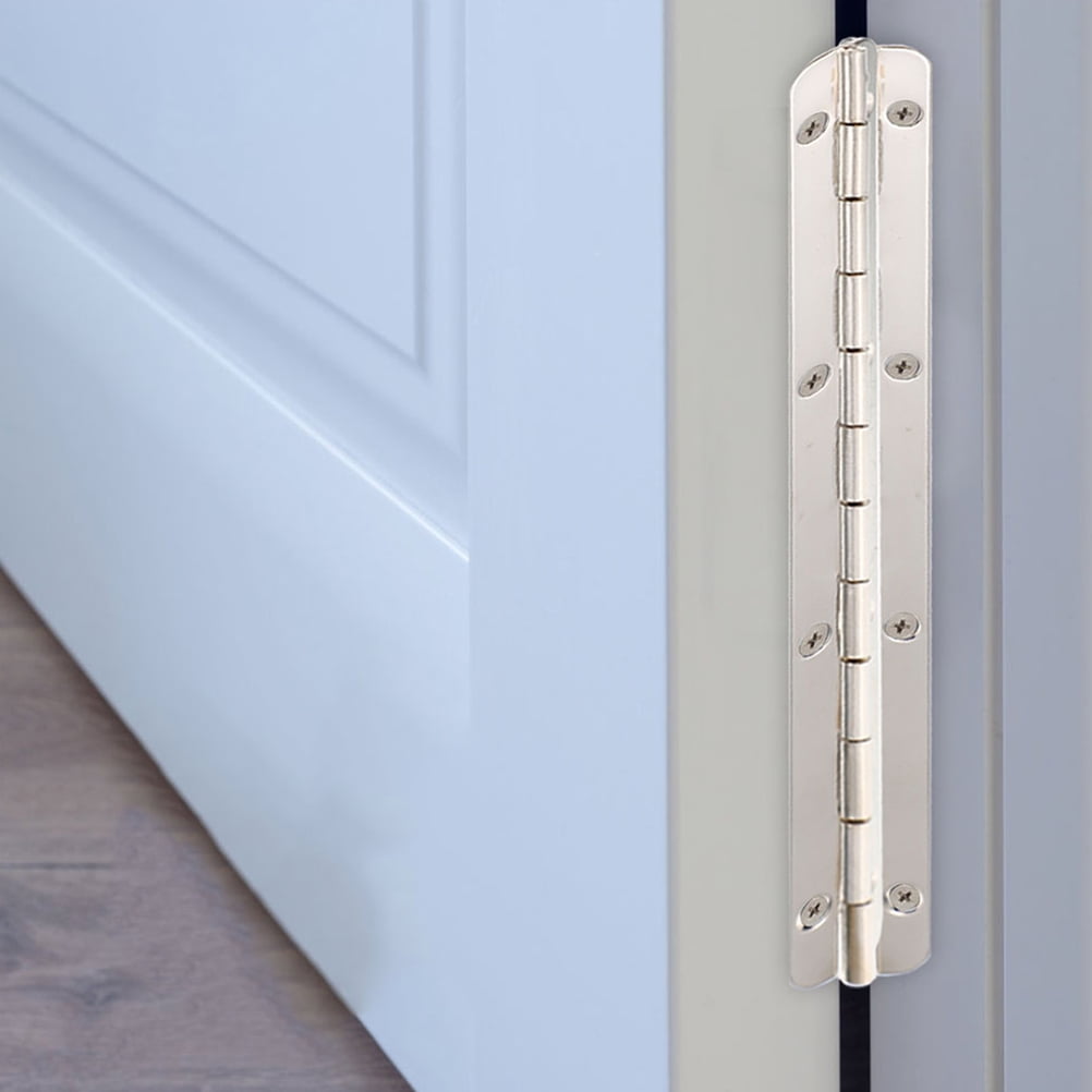 WHAMVOX 4pcs Long Piano Hinges Wooden Boxes Hinges Heavy Duty Stainless ...