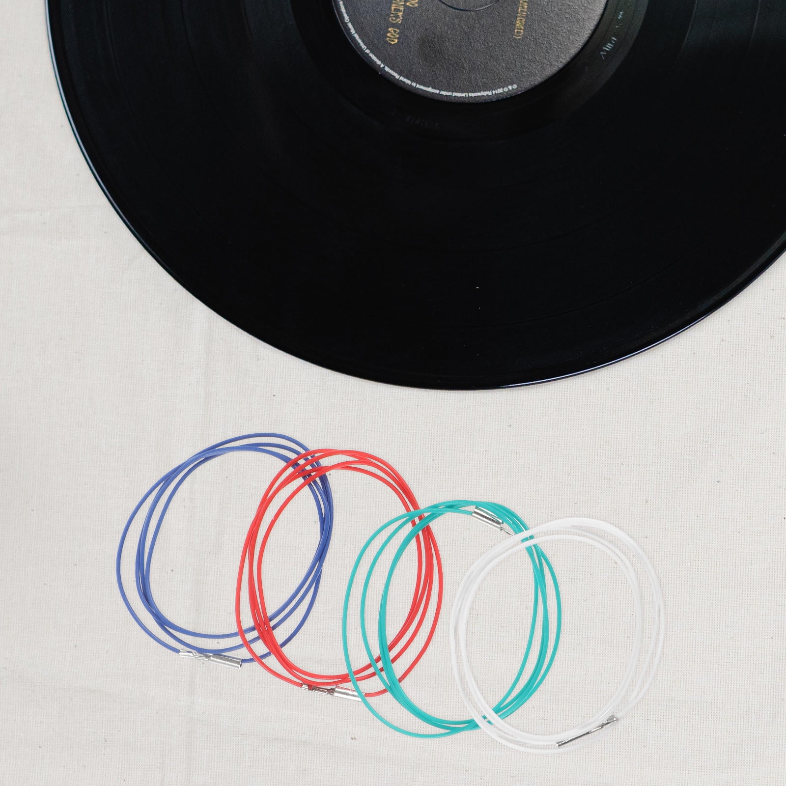 WHAMVOX 4pcs Phonograph Lead Wires Stable Stereo Leading Wires Phono ...