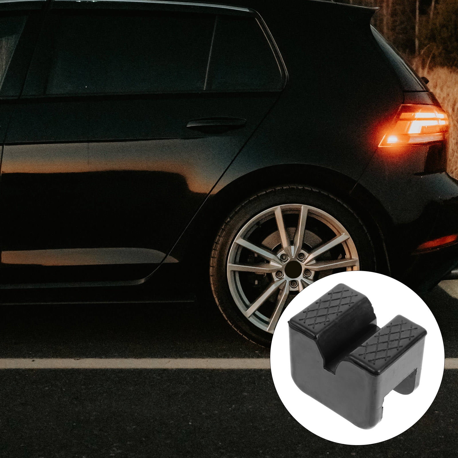 WHAMVOX 4pcs Rubber Jack Stand Pads Lifting Pads Floor Jack Pads Lift ...