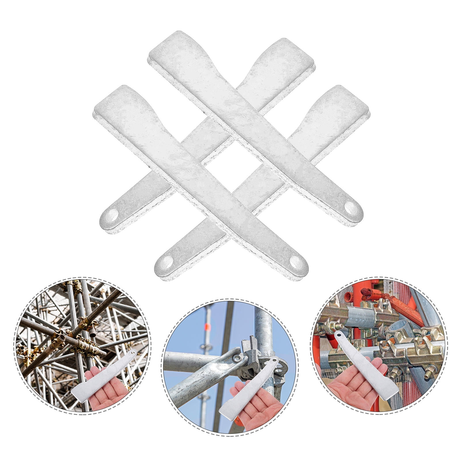 WHAMVOX 4pcs Small Scaffold Fixing Part Replaceable Scaffold Adapter ...