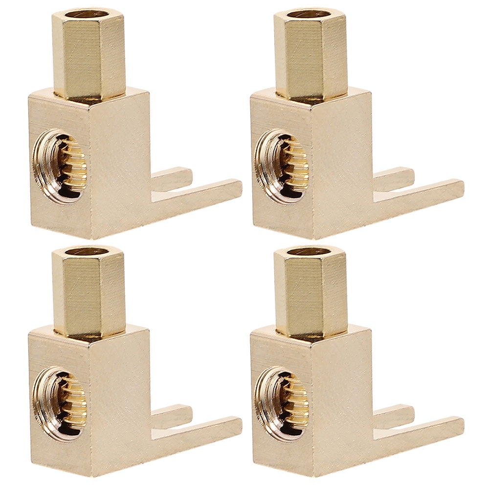 WHAMVOX 4pcs Speaker Connector Speaker Spade Connector Right Angle ...