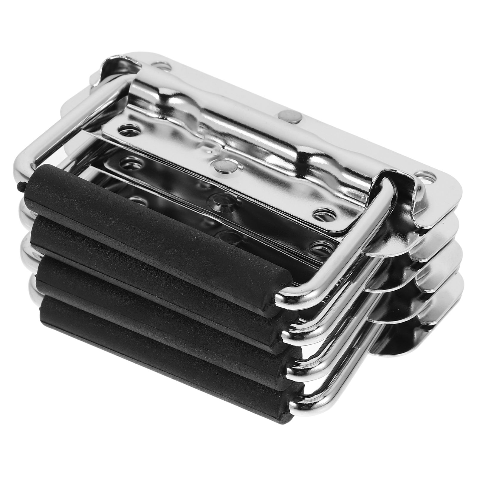 WHAMVOX 4pcs Stainless Steel Foldable Handles For Toolboxes And Tool ...