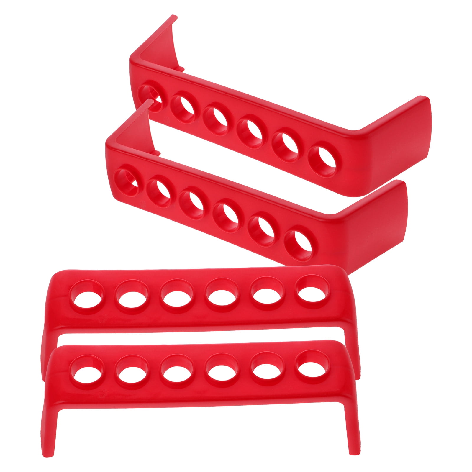 WHAMVOX 4pcs Test Tube Storage Racks Test Tubes Holder Test Tube Stand ...