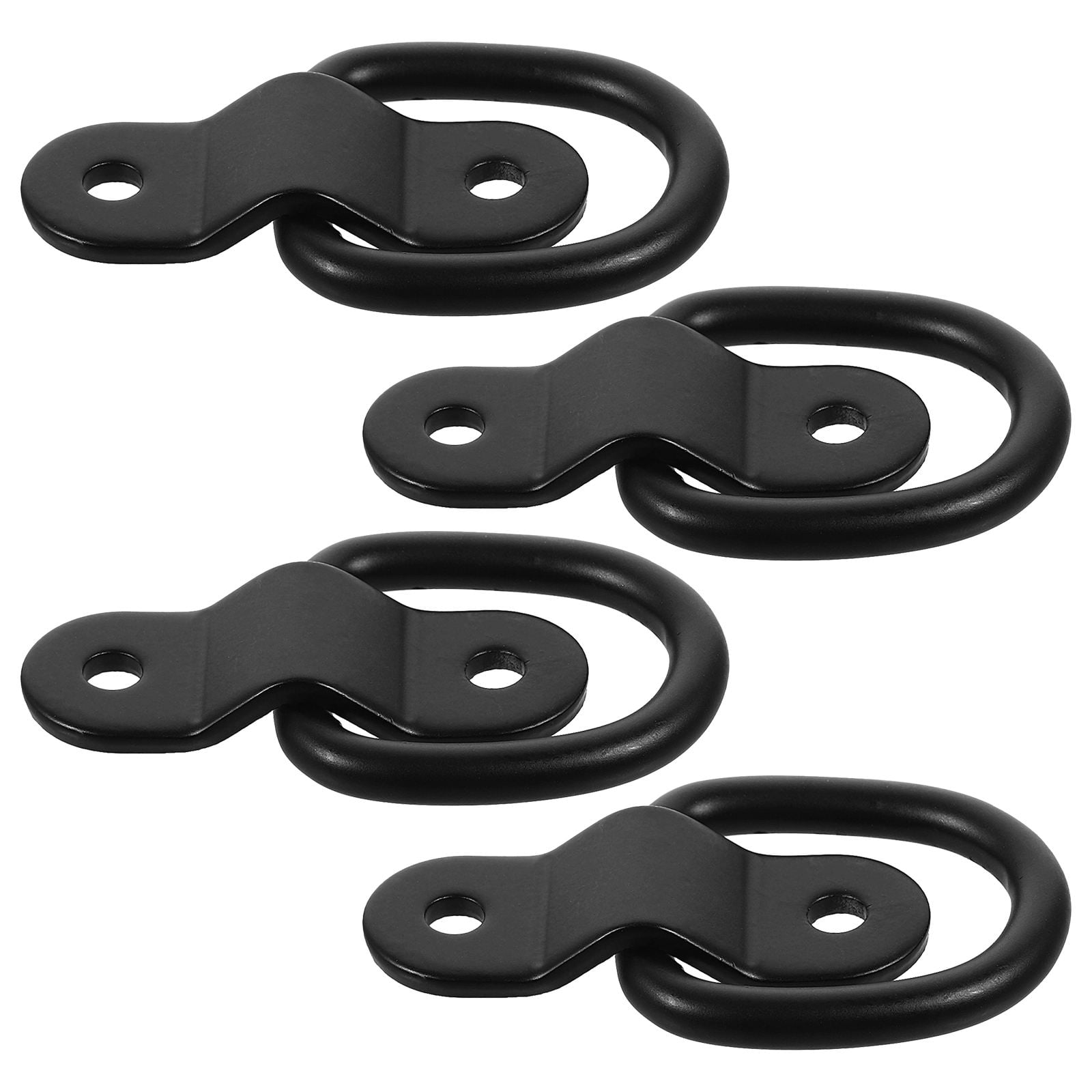 WHAMVOX 4pcs Tie Down D Rings Anchors Bracket Hooks Truck Cargo Anchor ...