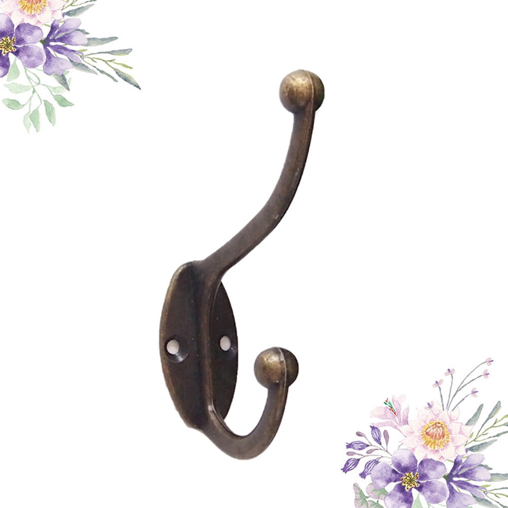WHAMVOX 4pcs Vintage Hanging Hook Clothes Wall Rack Hat Holder Bracket ...