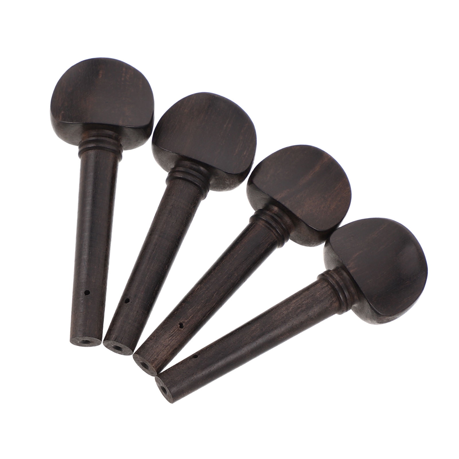 WHAMVOX 4pcs Wood Violin Tuning Pegs for 3/4-4/4 Violins Simple to ...