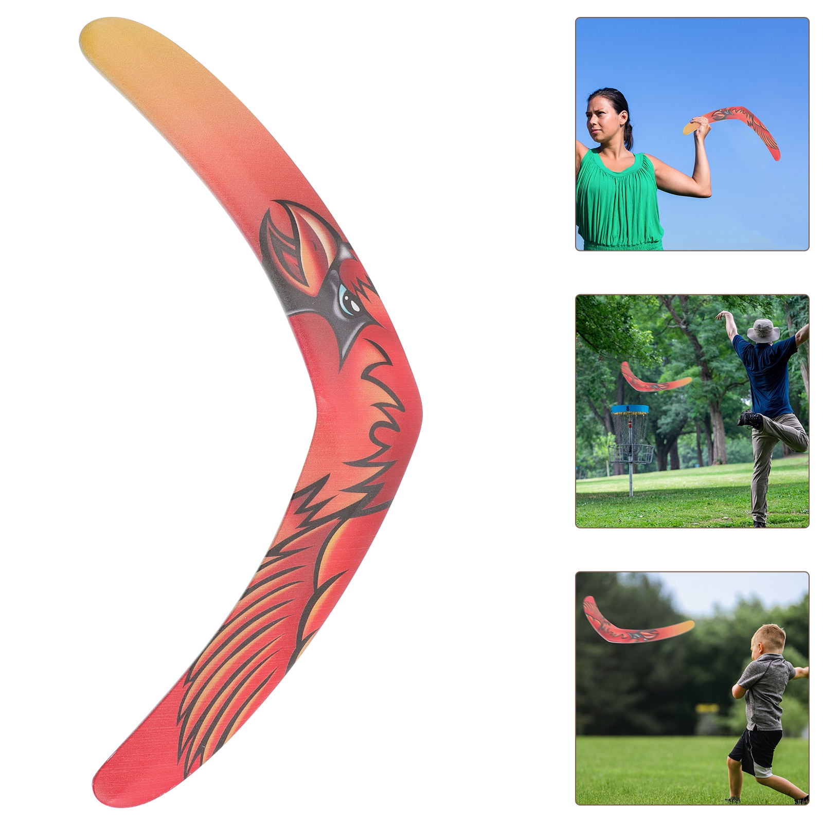 WHAMVOX 5 Fun Flying Toy EVA Boomerang for Kids Sports Toys and Outdoor ...