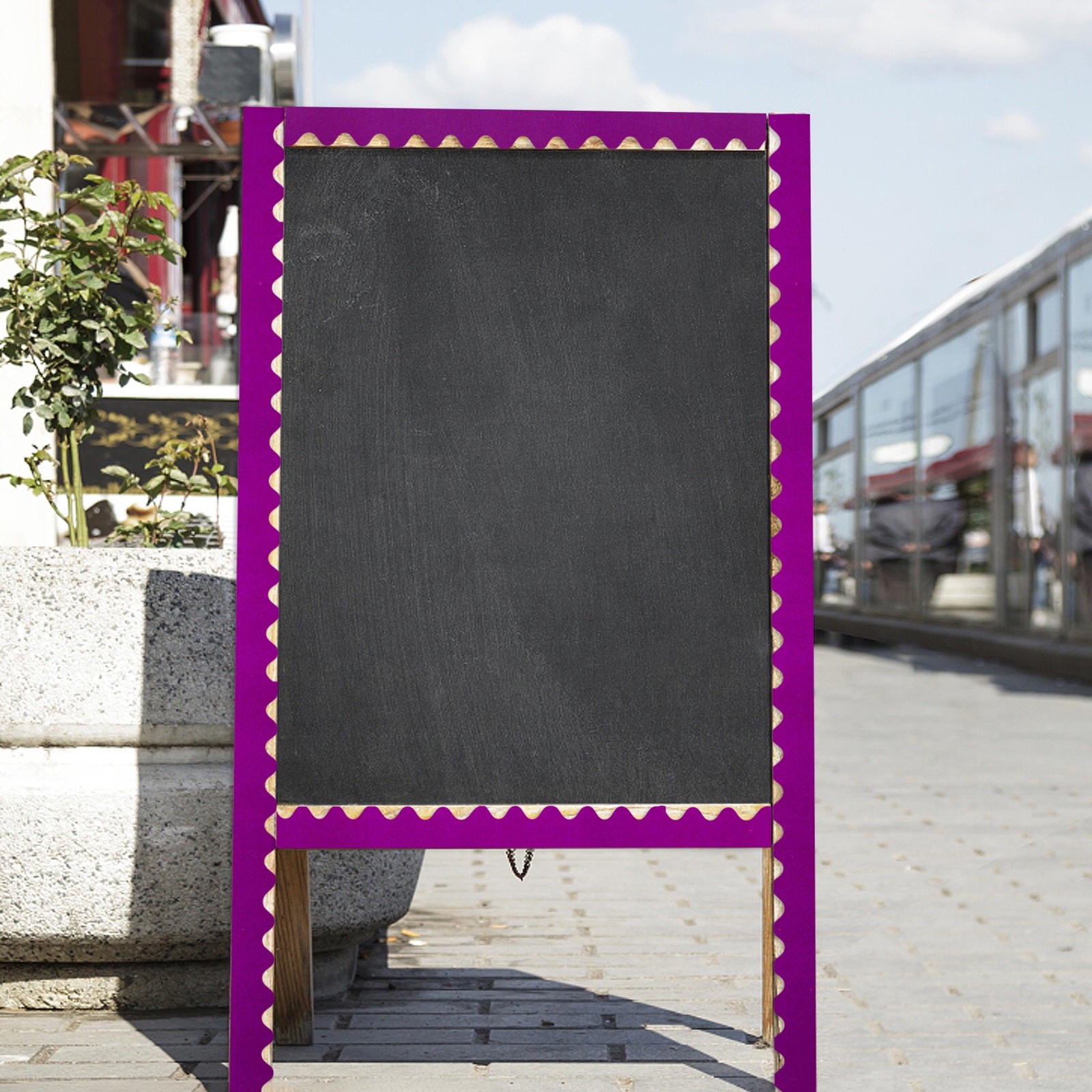 HOOWIFFY Whiteboard Border Paper Purple Cardstock 1Pcs For School ...
