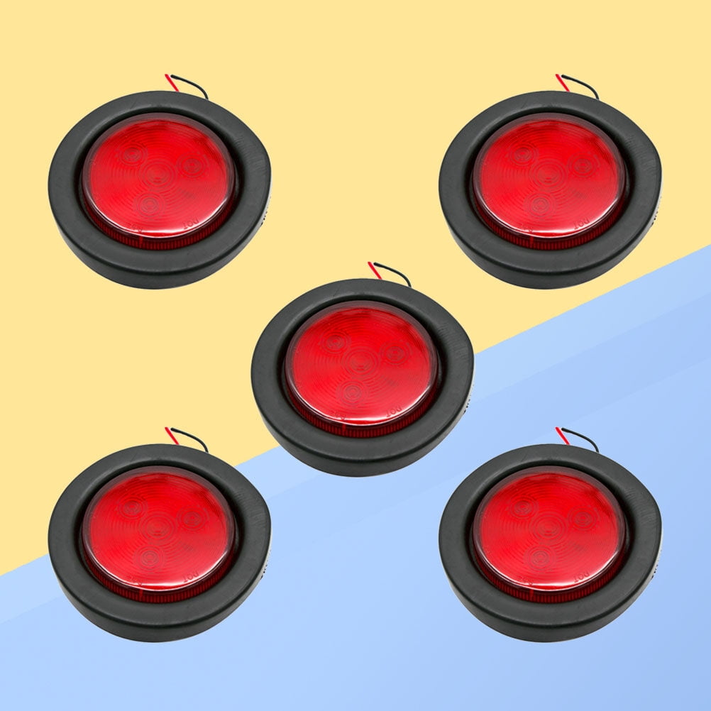 HEANUJJ 5 PCS Red Side Light for Trailer Plastic for Drivers - Walmart ...