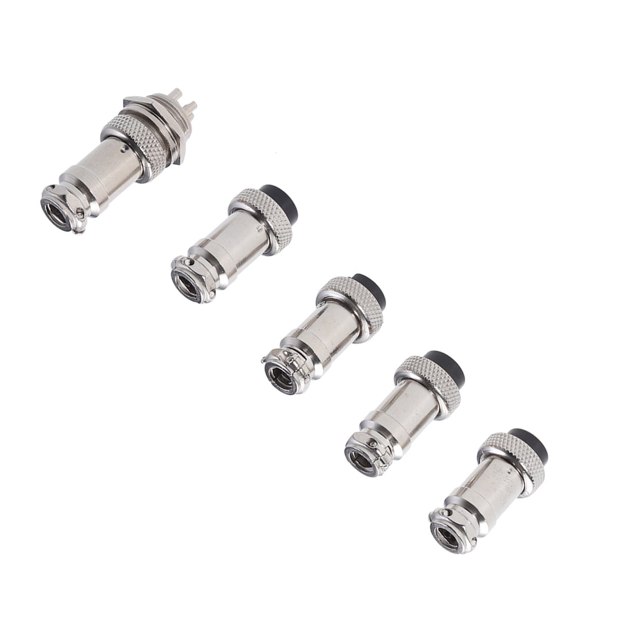 WHAMVOX 5 PCS Chassis Thread Panel Connector Socket Aviation Electrical ...