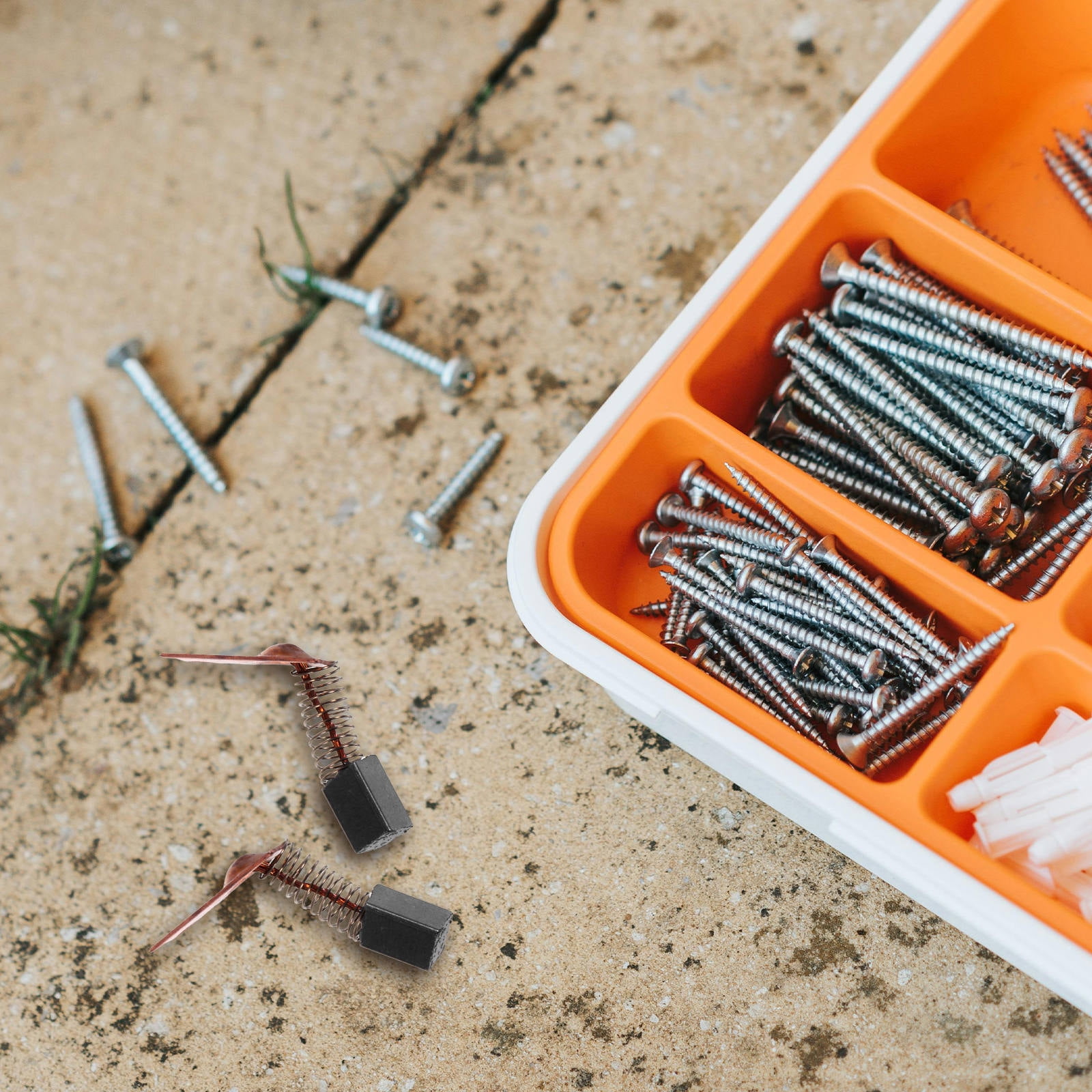 WHAMVOX 5 Pairs Carbon Brushes Replacement Carbon Brushes For Electric ...