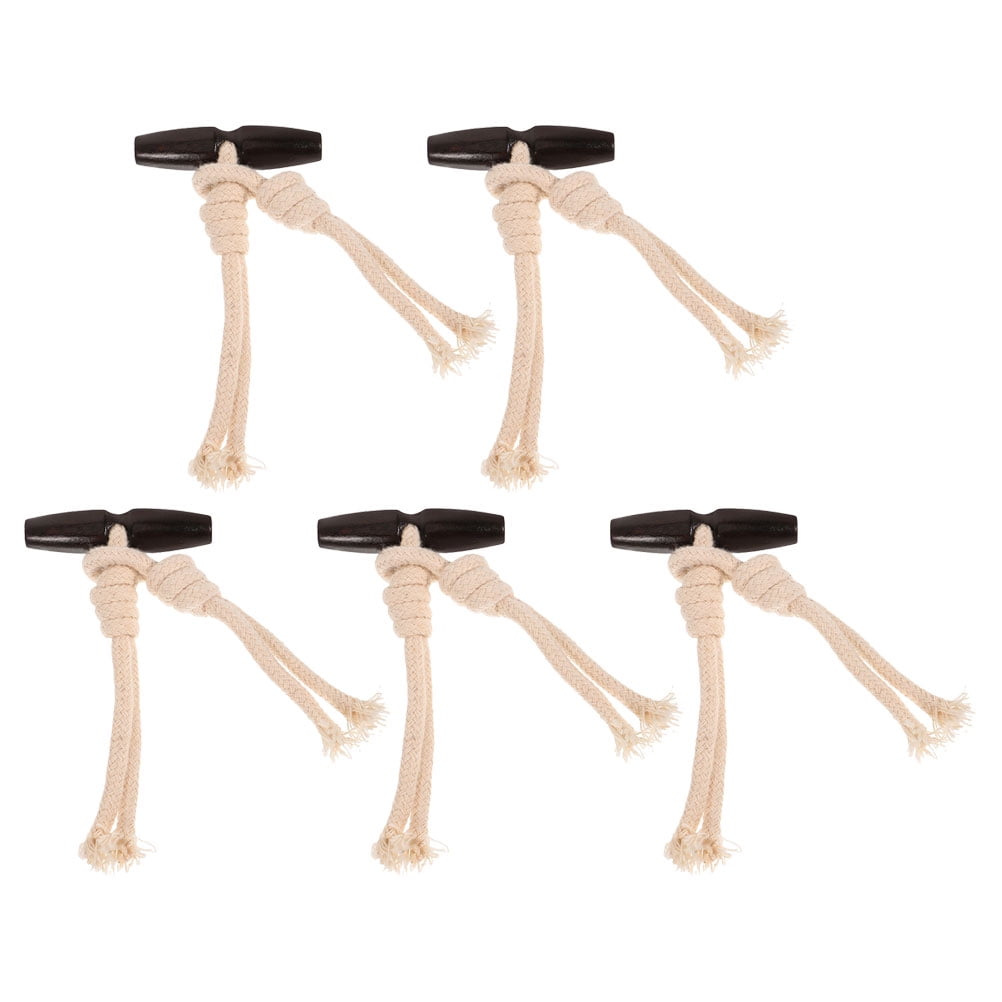 WHAMVOX 5 Pairs of Toggle Buttons Wood Clothing Toggle Buttons Retro ...