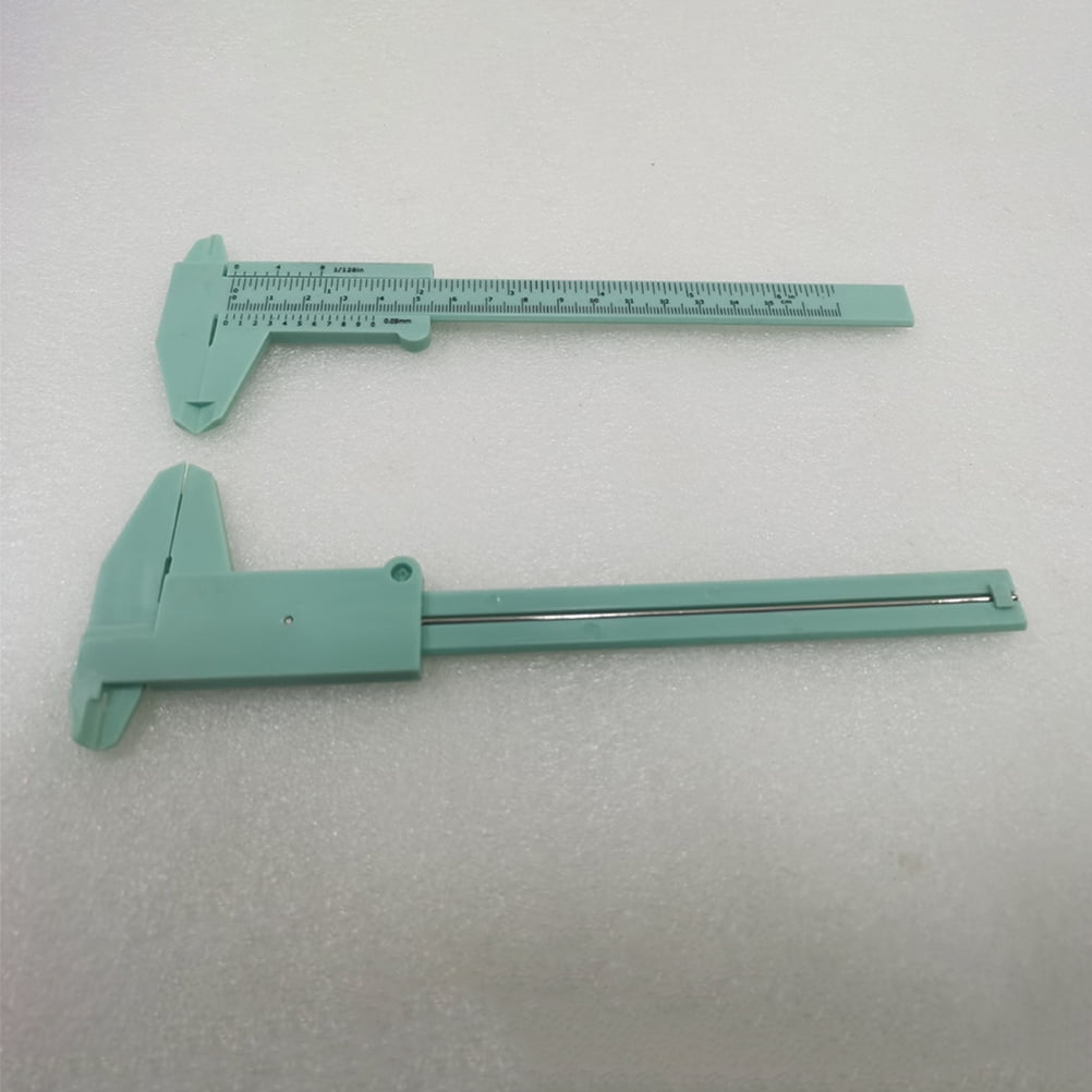 WHAMVOX 5 Pcs Caliper Eyebrows Measuring Facial Tools Ruler Student ...