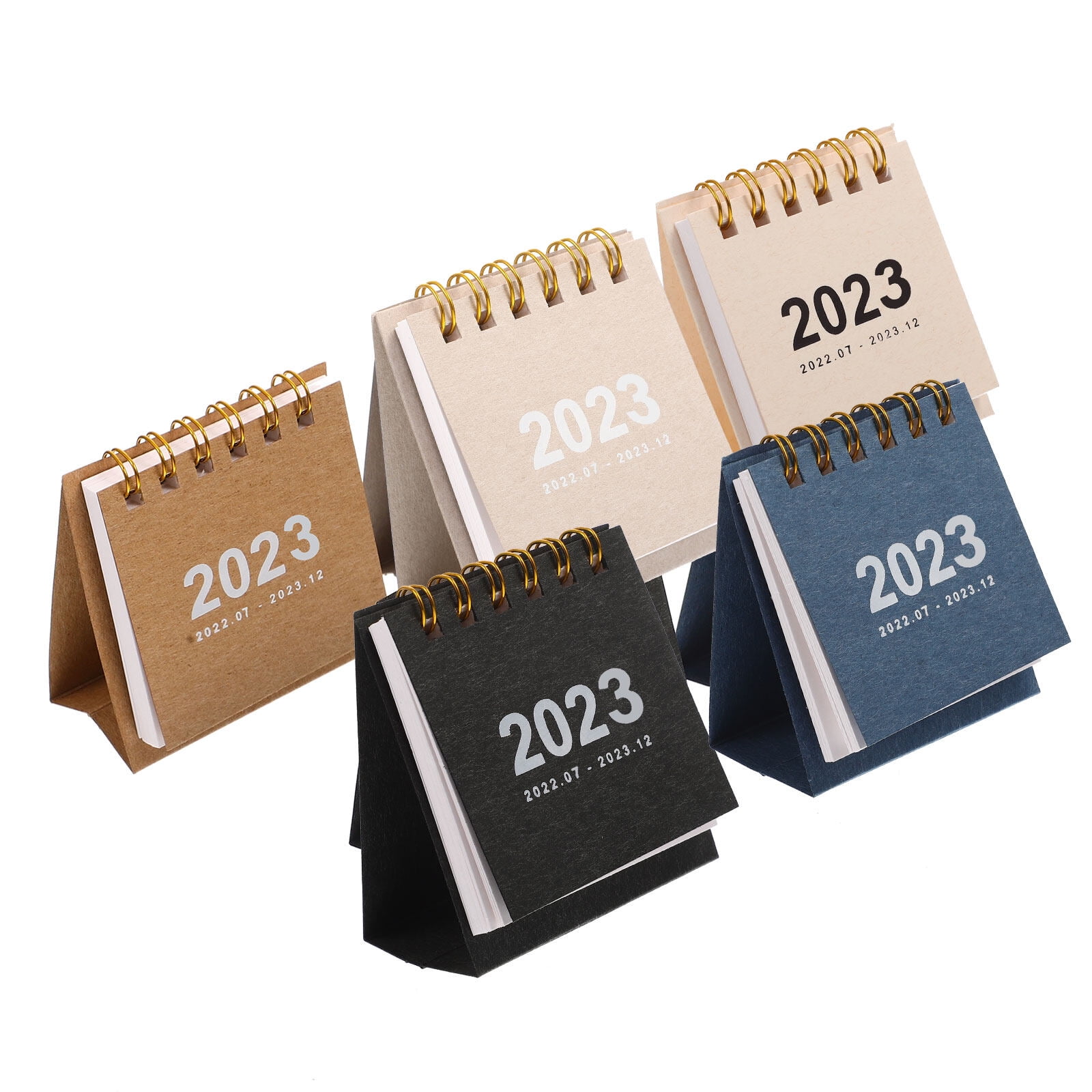 WHAMVOX 5 Pcs Countdown Calendar Home 2023 Mini Desk Daily Use ...