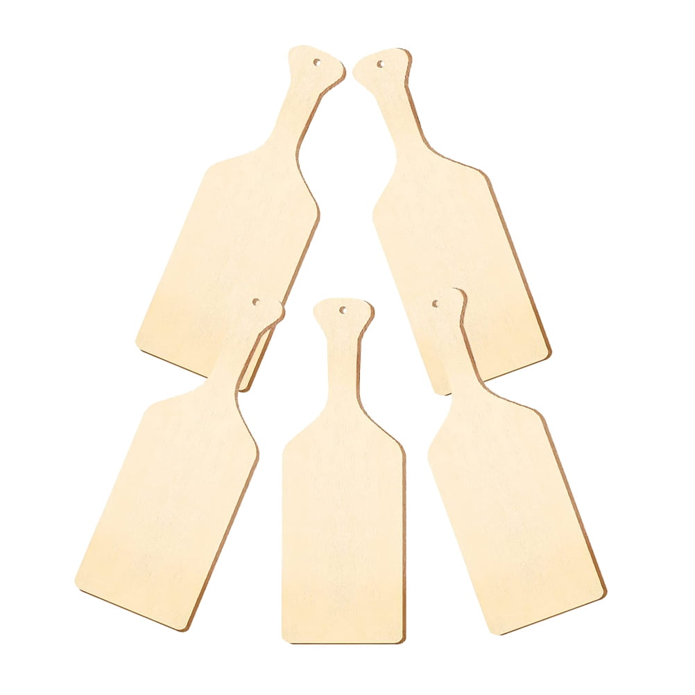 WHAMVOX 5 Pcs End Grain Chopping Board Material Wooden Cutting Toys ...