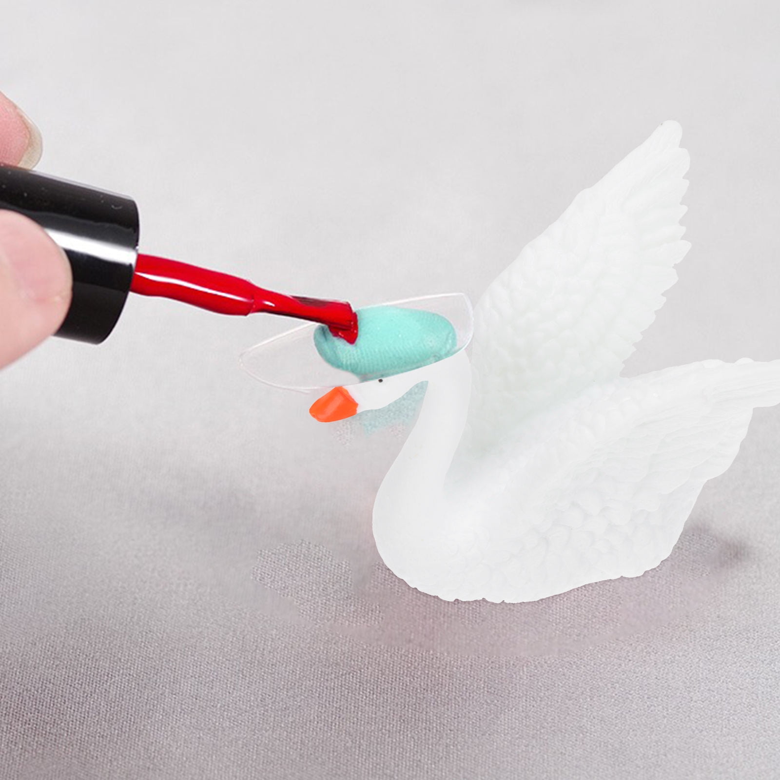 WHAMVOX 5 Pcs Nail Sticker Display Stand False Holder Art Supply Show ...