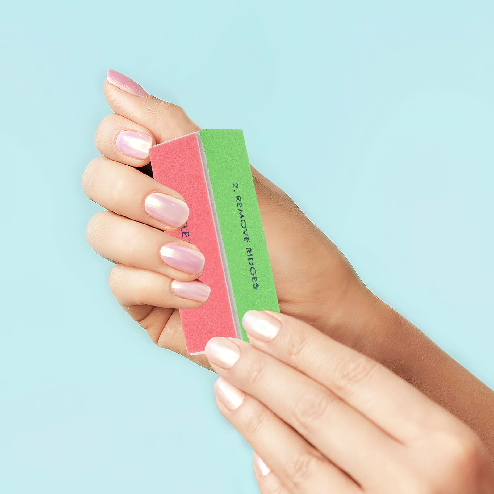 WHAMVOX 5 Pcs Nails File Polishing Block Tools Natural Files - Walmart.com