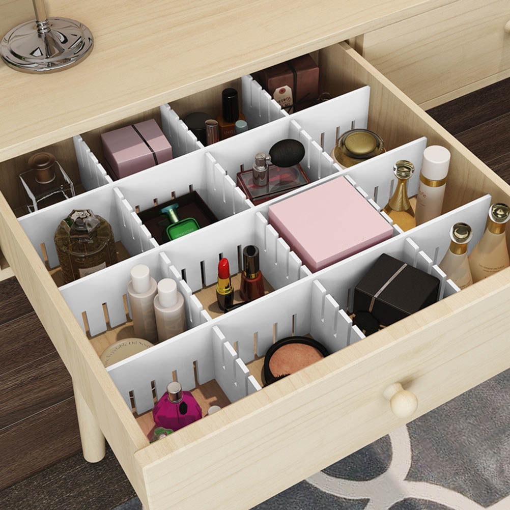 WHAMVOX 5 Pcs Storage Bins for Drawers Compartments Divider Sock ...