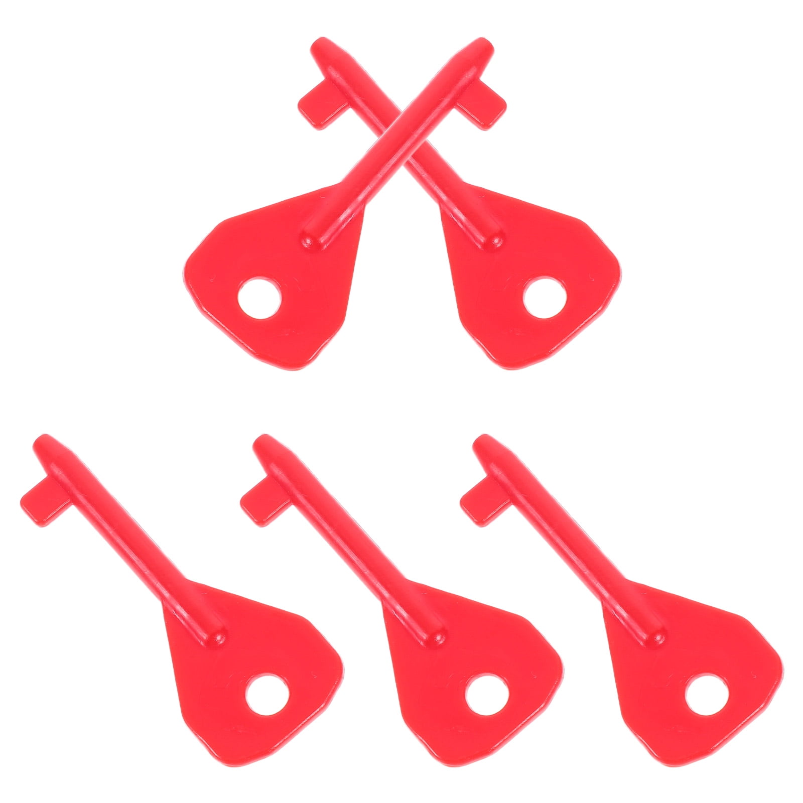 WHAMVOX 5 Pcs Sturdy Emergency Alarm Key For Fire Switch Emergency Door ...