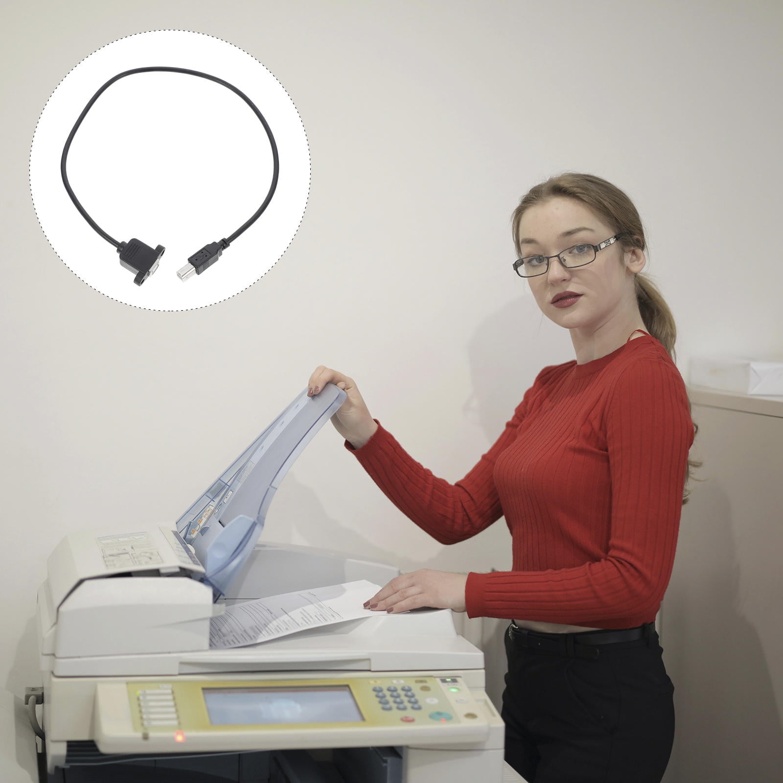 WHAMVOX 50 Cm USB Cable for Industrial Motherboards Printer Extension ...