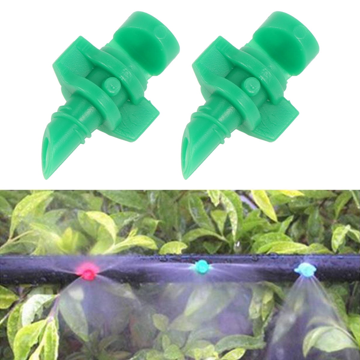 WHAMVOX 50 PCS 360 Degree Rotating Mini Sprinkler Sprayers for Plants ...