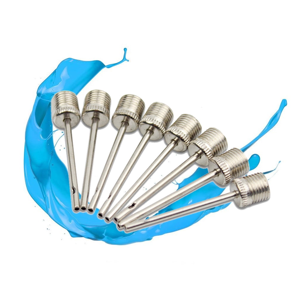 WHAMVOX 50 Pcs Ball Pump Needles Metallic Air Inflation Needles for ...