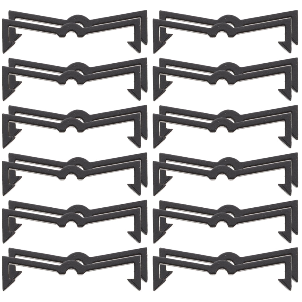 WHAMVOX 50 Pcs Hook Fixed Buckle Pegboard Fasteners Stabilizers ...