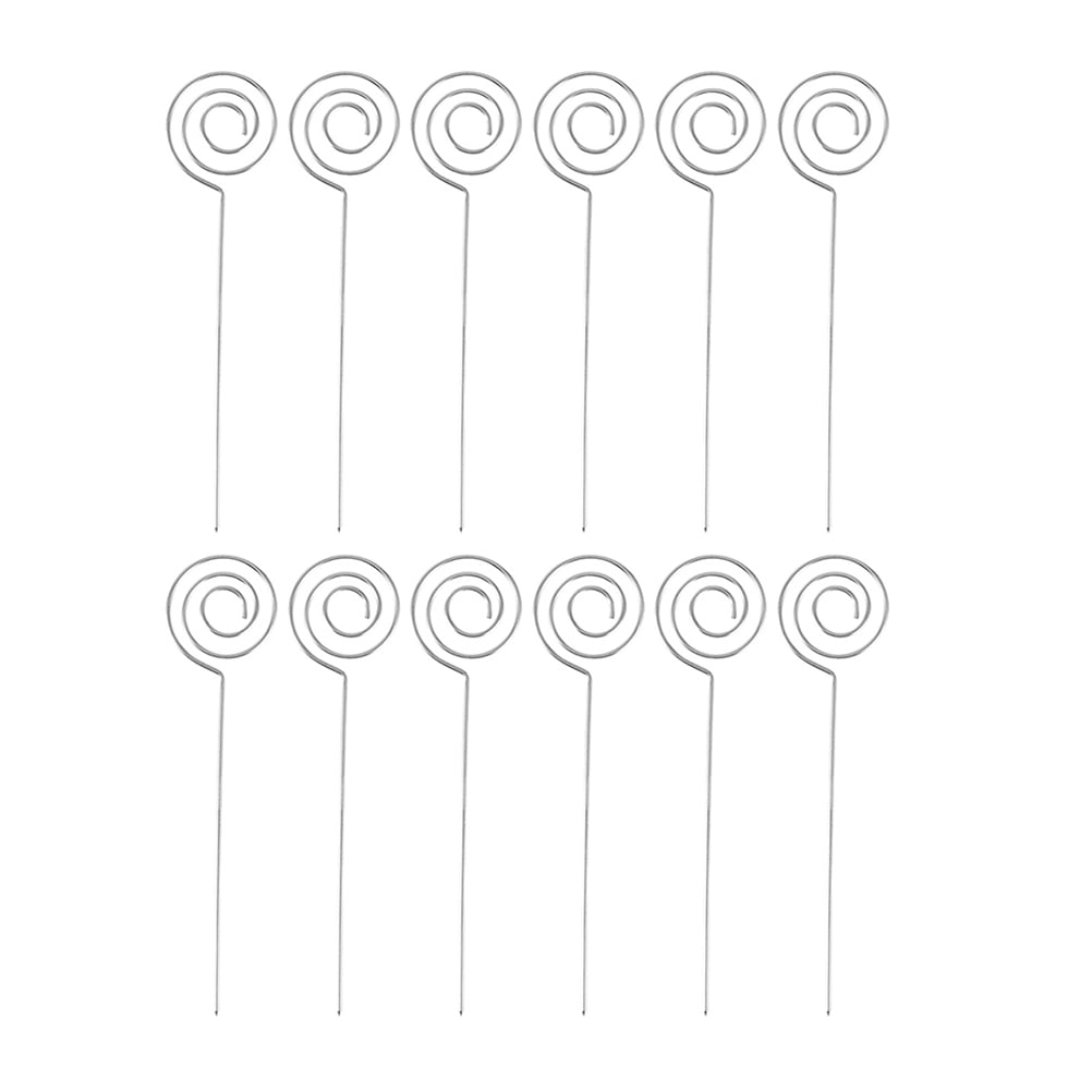 WHAMVOX 50 Pcs Table Number Holders Card Clips Wedding Numbers Place ...