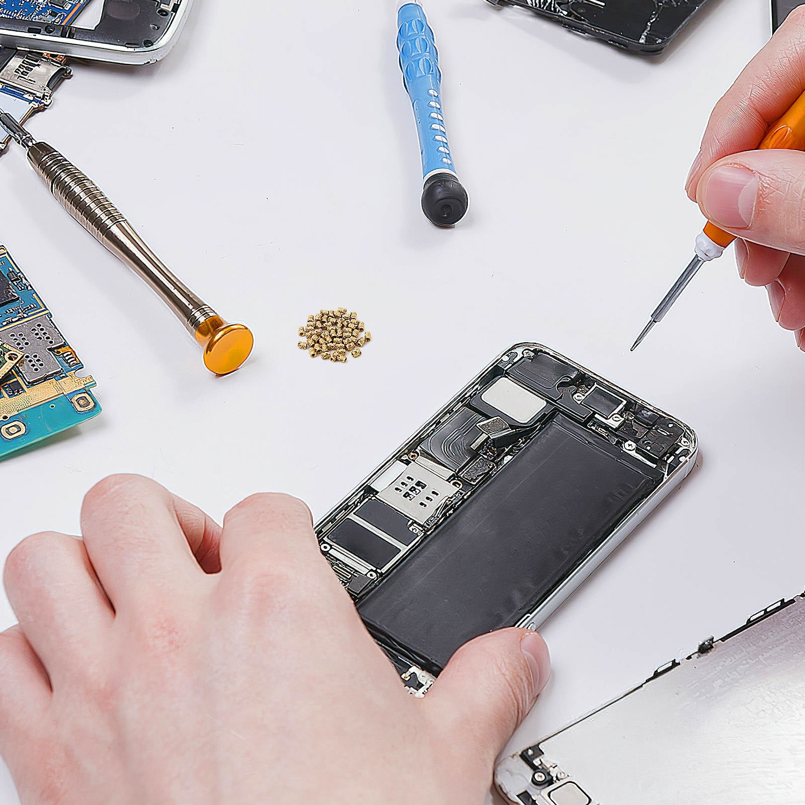 WHAMVOX 50 Pcs Threaded Inserts Nut Heat Sink Screws Nuts Injection ...