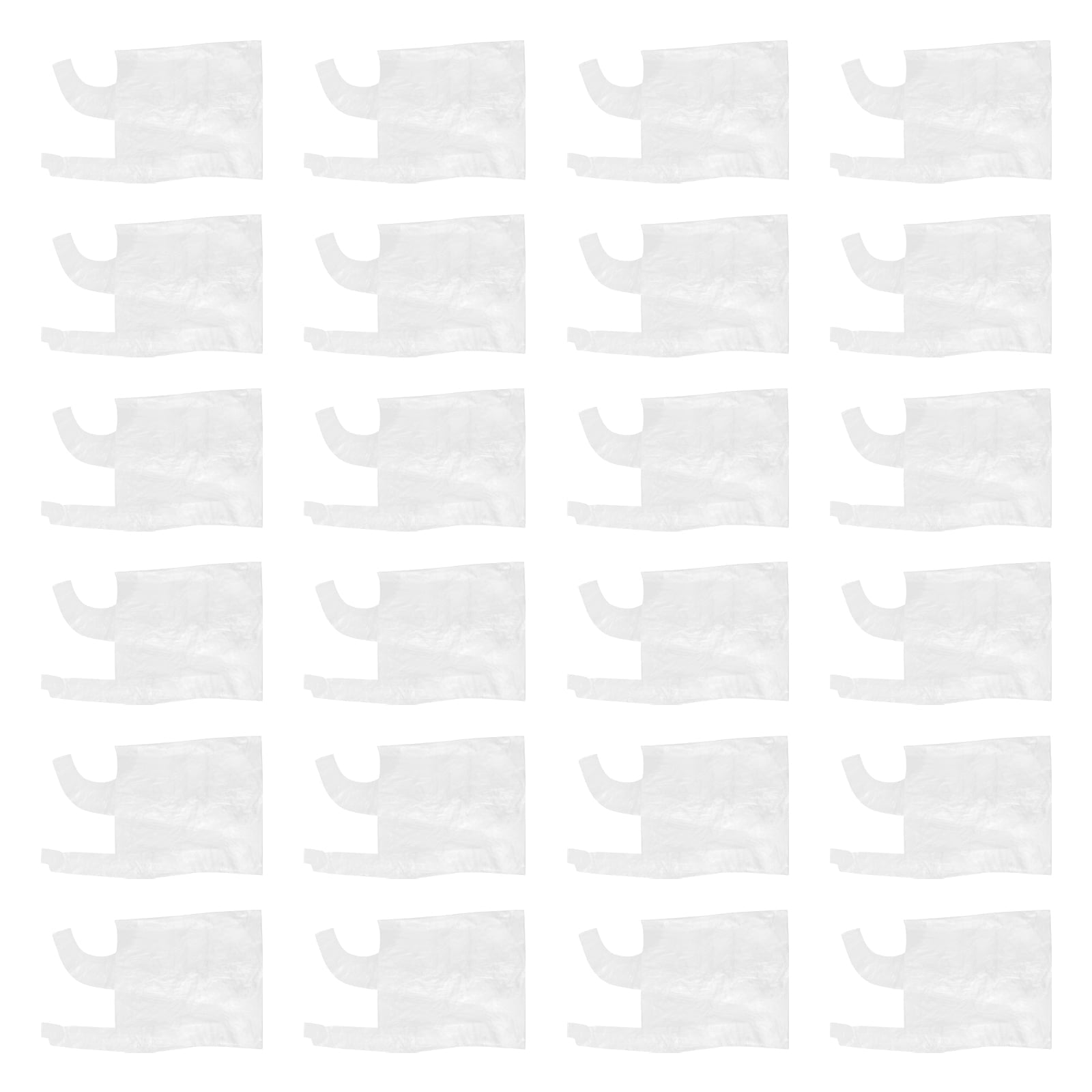 WHAMVOX 50 Pcs Waterproof Plastic Apron Painting Aprons Smock - Walmart.com