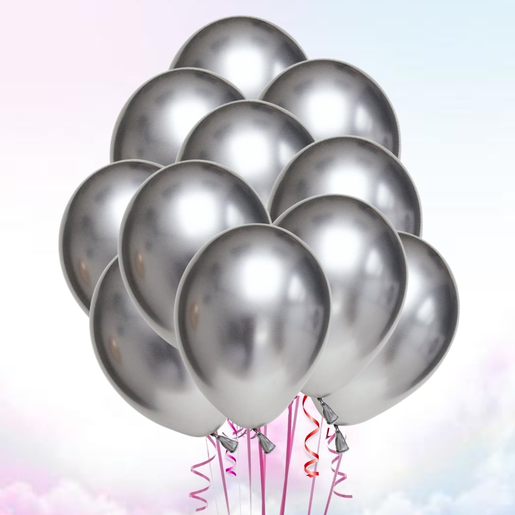 WHAMVOX 50 Pcs Metallic Wedding and Festival Balloons Party Decorations ...