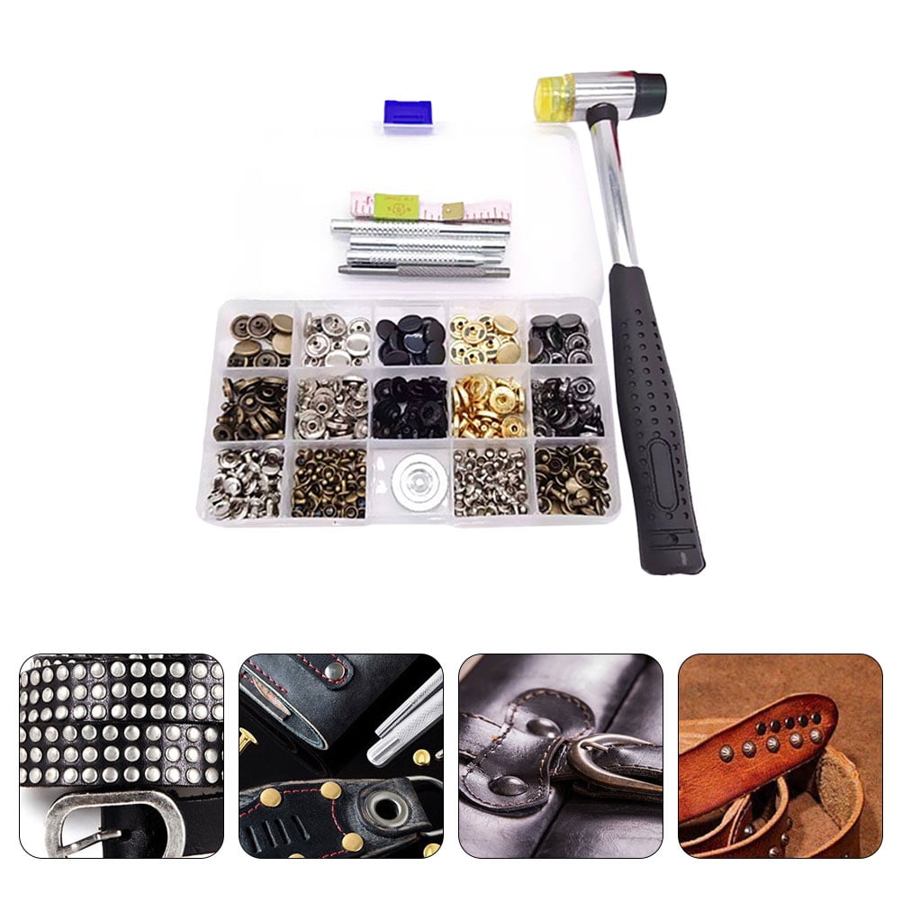 WHAMVOX 50 Sets Press Studs for Clothing Snap Button Sewing Accessories ...