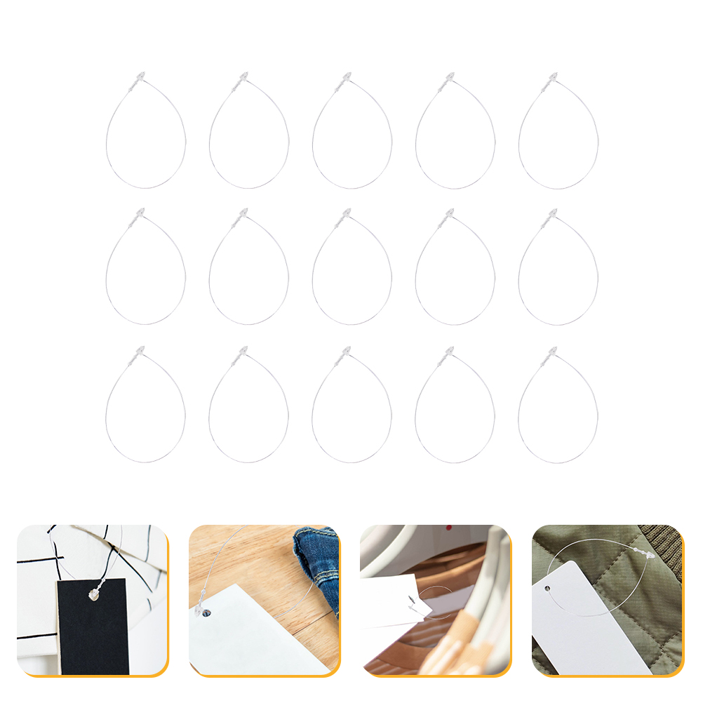 WHAMVOX 5000pcs White Plastic Price Tag Fasteners for Shops Perfect for ...