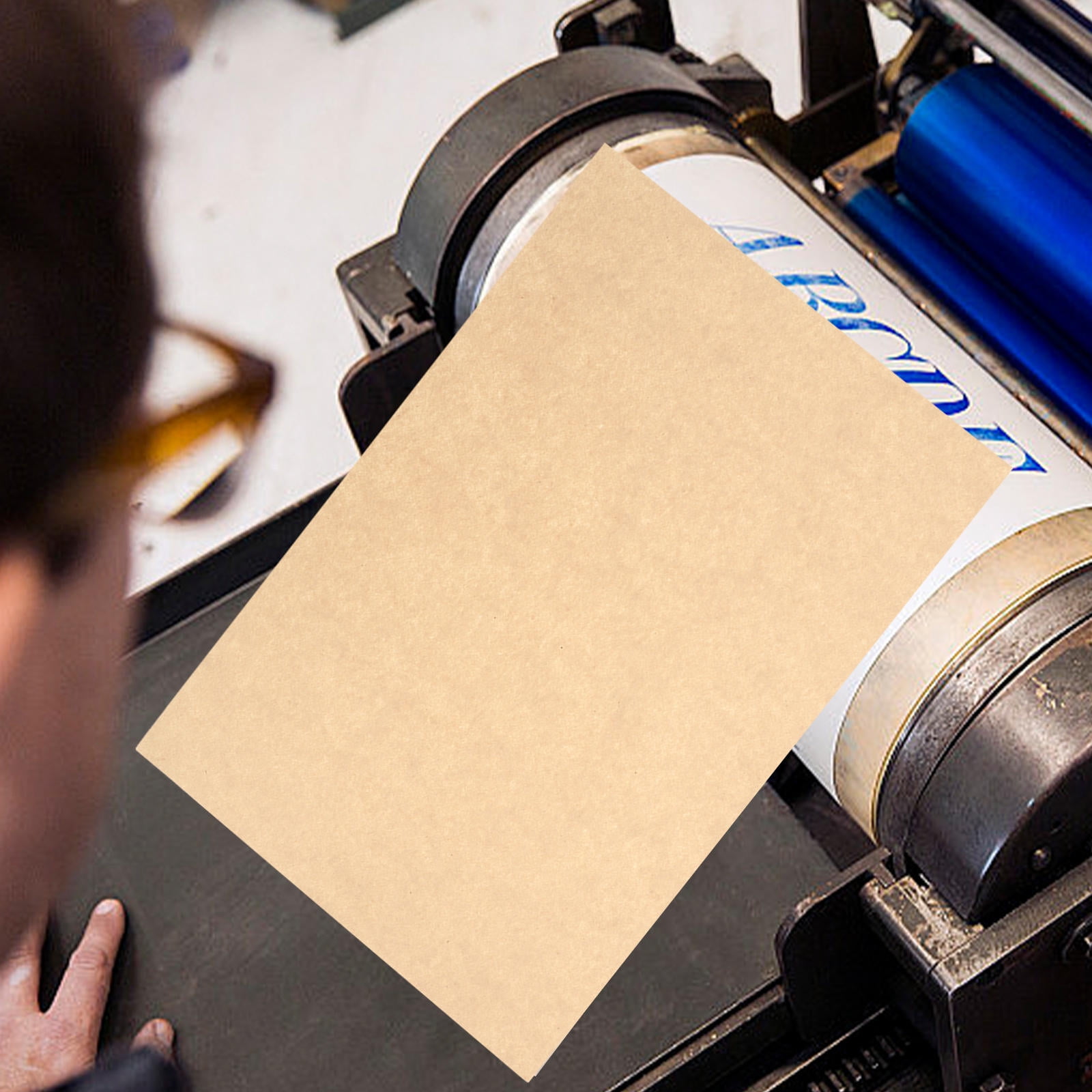 WHAMVOX 50Pcs A4 Paper Sheets Parchment Retro Paper for Certificate and ...