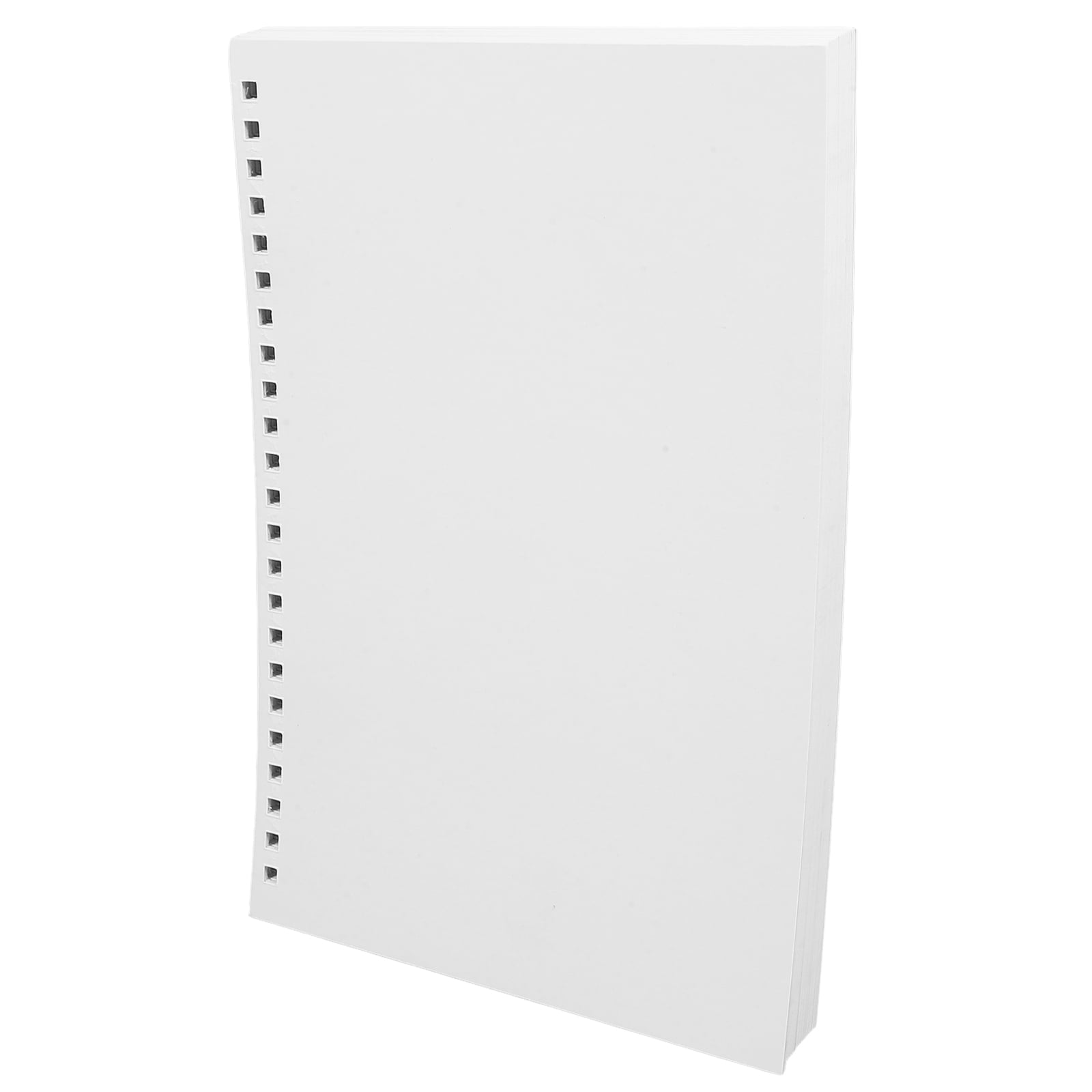 WHAMVOX 50Pcs Blank Binder Refill Blank Calendar Refill Blank Drawing ...