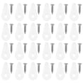 WHAMVOX 50Pcs Multi-Functional Glass Retainer Clips Glass Retainer ...