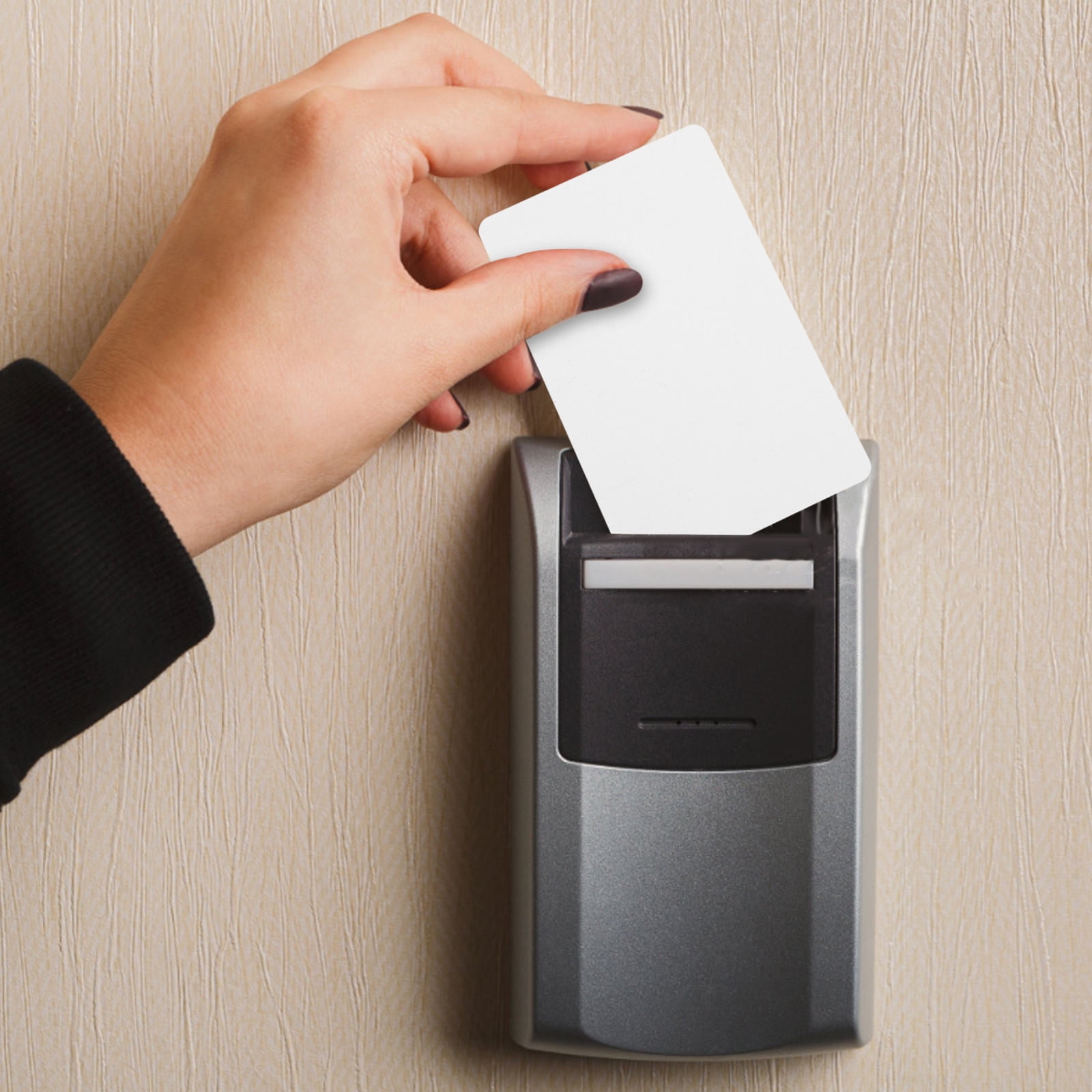 WHAMVOX 50pcs Blank Pvc Cards For Printing Double Side Printable Cards ...